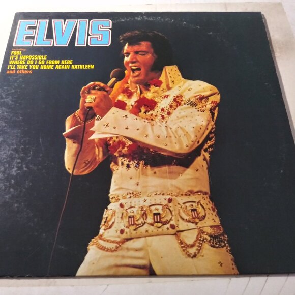 Media | Elvis Presley Elvis Vg Original Dynaflex Rca Victor Apl1283 Lp Record 1973 | Poshmark